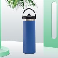 China Powder Coating 304 Stainless Steel Car Mugs With Handy Lids for sale