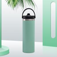 China Powder Coating 304 Stainless Steel Car Mugs With Handy Lids for sale