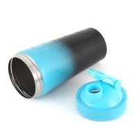 China Insulation Protein Shaker Stainless Steel Drink Bottles Gradient Powder Coating for sale