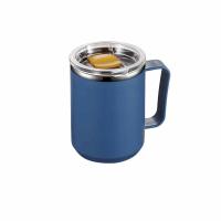 China 450ml Insulated Travel Mugs Stainless Steel Double Wall With Water Leakage Prove Lid for sale