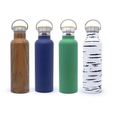 China 26OZ Vacuum Insulated Stainless Steel Water Bottle Wide Mouth Lids Sweat Proof for sale