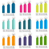 China 26OZ Vacuum Insulated Stainless Steel Water Bottle Wide Mouth Lids Sweat Proof for sale