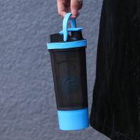 China Gym Handy Outdoor Bpa Free Protein Blender Shaker Bottles With Shaker Balls for sale