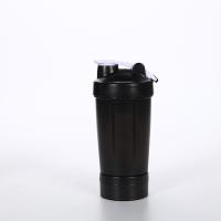 China Protein Powder Shaker Bottle With Pill Organizer And Storage 500ml for sale