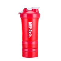 China Protein Powder Shaker Bottle With Pill Organizer And Storage 500ml for sale