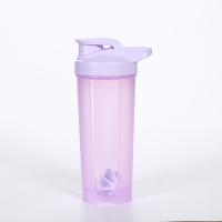 China Colorful BPA Free Plastic Shaker Bottles With Shake Ball 700ml Large Capacity for sale