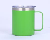 China Stainless Steel 304 12 Oz Insulated Tea Mug Tumbler With Handle for sale