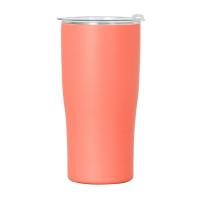 China 18/8 Stainless Steel Vacuum Insulated Cups Travel 20 Oz Steel Tumbler With Straws for sale