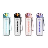China Customized 16oz 500ML Tritan Plastic Sport Bottles with Straw BPA Free for sale