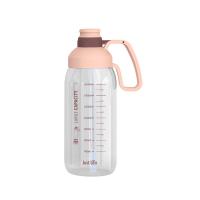 China Outdoor Big Workout Plastic Sport Bottles 1.8L With Handle for sale