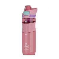 China Customized 650ml Plastic Sport Bottles Autospout For Soccer Ball for sale