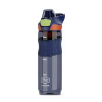 China Customized 650ml Plastic Sport Bottles Autospout For Soccer Ball for sale