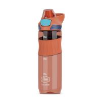 China Customized 650ml Plastic Sport Bottles Autospout For Soccer Ball for sale