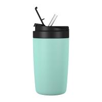 China 300ml 20 Oz Matte Vacuum Insulated Tumblers With Lid And Straw for sale