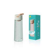 China 500ml Tritan Bpa Free Plastic Sport Bottles With Strainer Carry Cap for sale