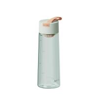 China 500ml Tritan Bpa Free Plastic Sport Bottles With Strainer Carry Cap for sale