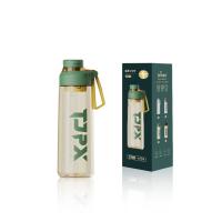 China 20oz Basketball Plastic Sport Bottles Non Toxic Tritan With Flip Top Lid for sale