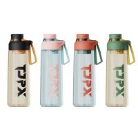 China 20oz Basketball Plastic Sport Bottles Non Toxic Tritan With Flip Top Lid for sale