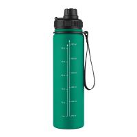 China Fashion Gradient Vacuum Insulated 32 Oz Metal Water Bottle Wide Mouth With Leakproof Lid for sale