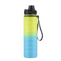 China Fashion Gradient Vacuum Insulated 32 Oz Metal Water Bottle Wide Mouth With Leakproof Lid for sale