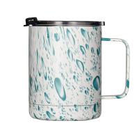 China 304 SS Double Wall Insulated Travel Mugs Cup With Handle 14 Oz for sale