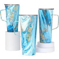 China Custom Large Thermal Insulated Travel Mugs Beer Stein 20oz for sale