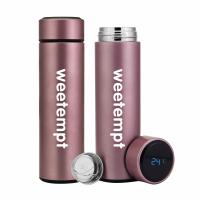 China Hot Water Insulated Thermos Steel Stainless Water Jug With Led Temperature Display for sale