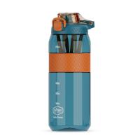 China FDA Approved 64oz Clear Tritan Plastic Sport Bottles With Handle for sale