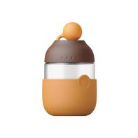 China Children's Small 16 Oz Glass Beverage Bottles For Water Drinking for sale