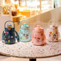China 850ml Stainless Steel Insulated Water Bottle For Girls School Children for sale