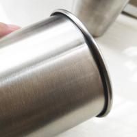 China Stackable 17 Oz Metal Stainless Steel Drinking Cups For Travel Camping for sale