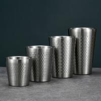 China Whisky Rum Vacuum Stainless Steel Beer Mug 10oz 300ml For Barbecue Party for sale