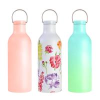 China Hiking Vacuum 20 Oz Insulated Water Bottle Stainless Steel Thermal Bottle With Handle for sale