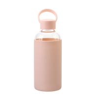 China Promotional 8 Oz Glass Drinking Bottles BPA FREE For Sports for sale