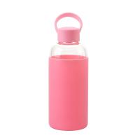 China Promotional 8 Oz Glass Drinking Bottles BPA FREE For Sports for sale