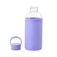 China Promotional 8 Oz Glass Drinking Bottles BPA FREE For Sports for sale
