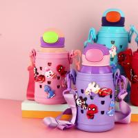 China 500ml Reusable Double Walled Kids Water Bottle For School Girl for sale