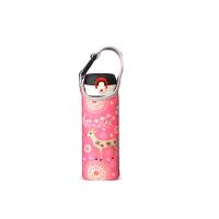China Anti Slip Water Bottle Accessories Neoprene Bottle Cover Sleeve With Carry Strap for sale