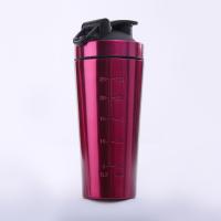 China Stainless Steel Gym Sipper Bottle Protein Water Bottle Powder Shaker 1000ml for sale
