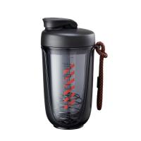 China Custom Protein Drink Shaker Bottle 600ml With Mixer Ball for sale