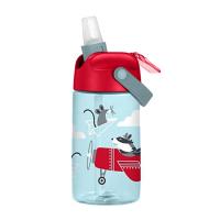 China 430ml Leak Proof Tritan Insulated Kids Drinking Water Bottle With Straw for sale