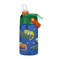 China 430ml Leak Proof Tritan Insulated Kids Drinking Water Bottle With Straw for sale