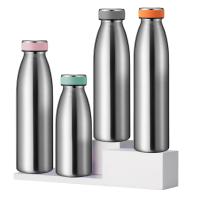 China 350ml Double Wall Insulated Stainless Steel Thermal Water Bottle Flask 2022 New Design for sale