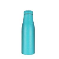 China Cute Vacuum Insulated Stainless Steel Water Bottles 1 Litre With Screw Cap for sale