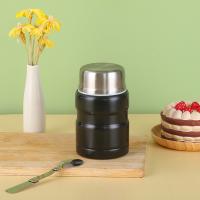China Wide Mouth Vacuum Insulated Food Jars Lunch Box With Handle for sale