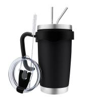 China 20OZ Double Walled Stainless Steel Tumbler Cup Handle for sale