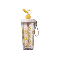 China 400ml Leakproof Drinking Water Bottle With Straw Bpa Free for sale