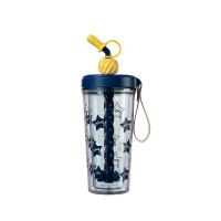 China 400ml Leakproof Drinking Water Bottle With Straw Bpa Free for sale