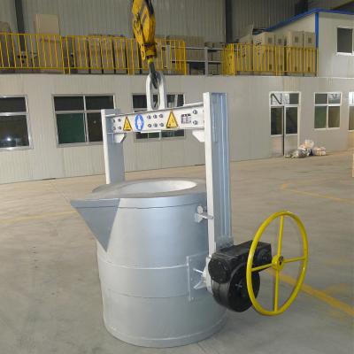 China 3000kg Steel Molten Aluminum Transfer Ladles For 200KM Distance for sale