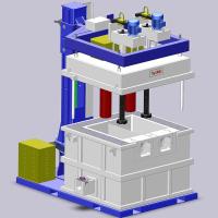 China In Line Rotary Degassing Equipment Aluminium Purification Box Type for sale
